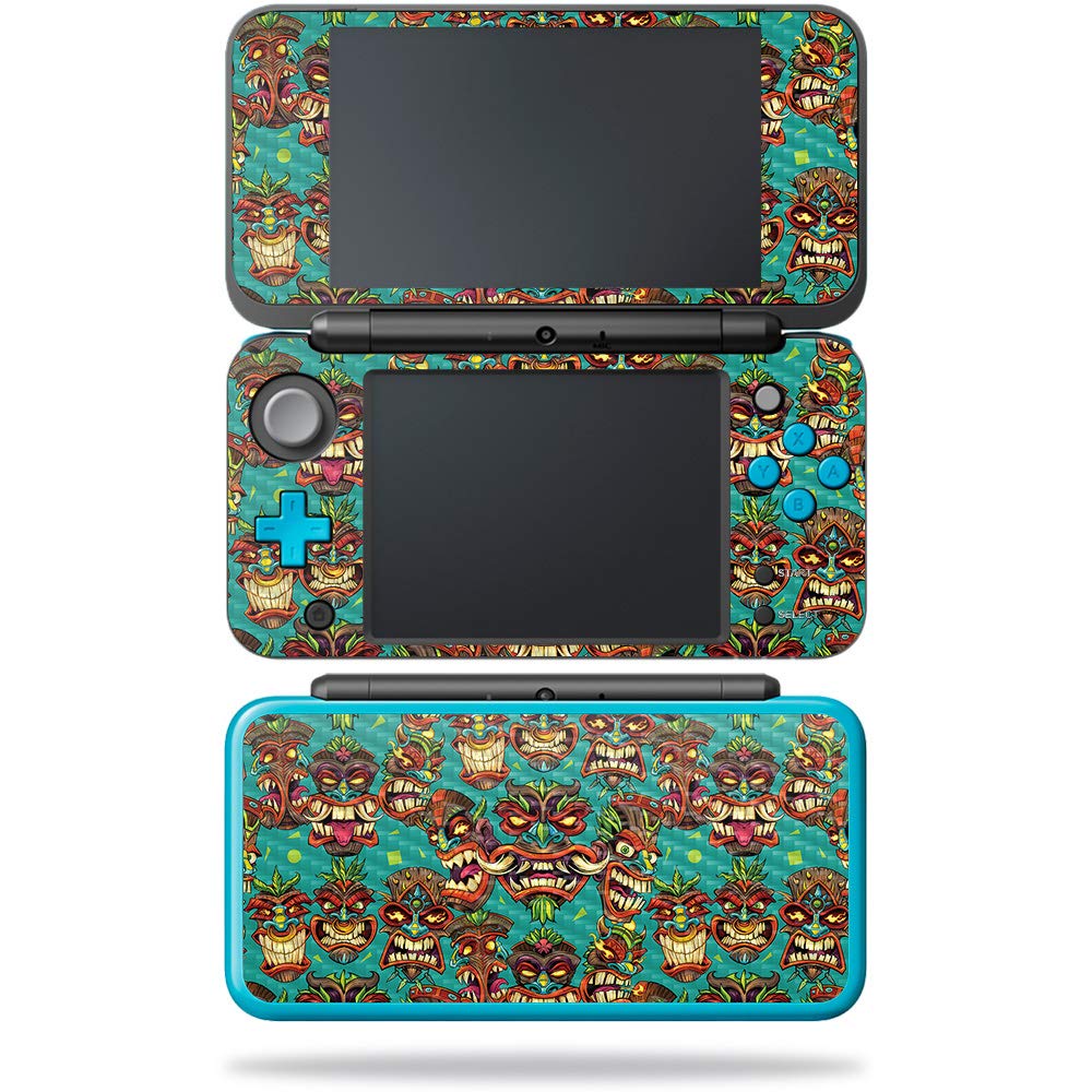 MightySkins Carbon Fiber Skin for Nintendo New 2DS XL - Black Marble | Protective, Durable Textured Carbon Fiber Finish | Easy to Apply, Remove, and Change Styles | Made in The USA, CF-NI2DSXL-Black Marble, CF-NI2DSXL-Black Marble, CF-NI2DSXL-Black Marble