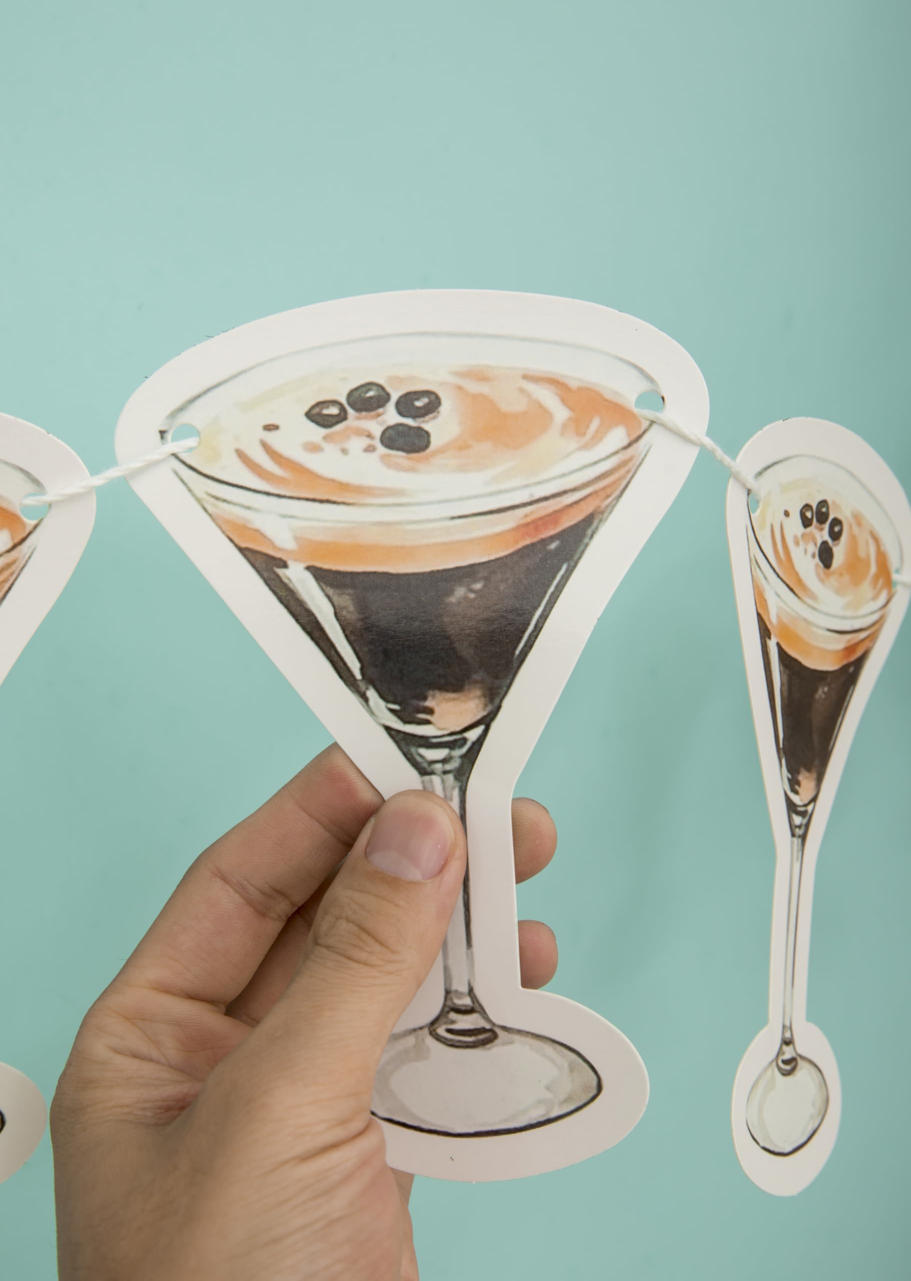 Espresso Martini Party Banner,Espresso Martini Theme Bachelorette/Birthday Party Decorations, Martini Bar Party Decor,Cocktail Party Decorations,A Tini Bit Older,Weenies & Tinis Theme Party Supplies
