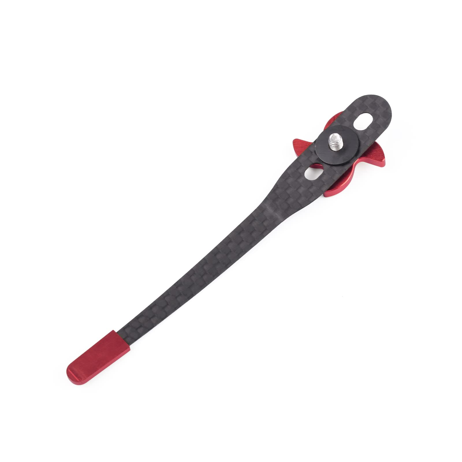 Chuangtong Archery Arrow Clicker, Recurve Bow Signal Release Tool, Carbon Fiber Clicker for Recurve Bow Target Shooting Archery Sight Practice Accessories Color Red
