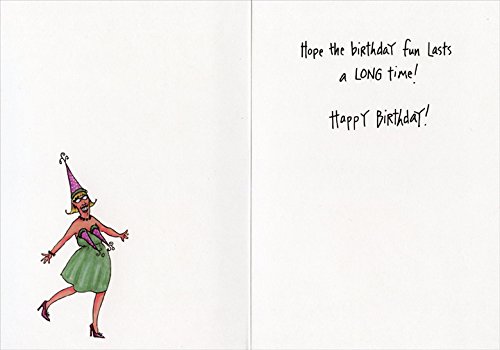 Letting Them Grow Out - Oatmeal Studios Funny Feminine Birthday Card