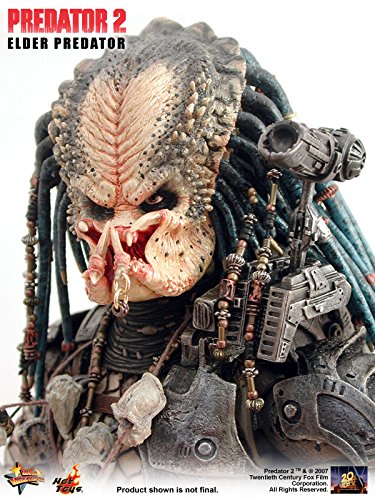 Sideshow Collectibles Hot Toys Predator 2 Deluxe 14 Inch Model Figure Elder P...