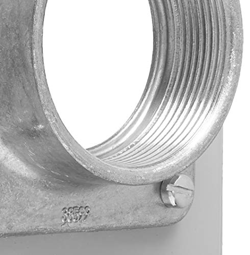 Siemens EC56854 ITE HD Type 2" Hub, Sliver
