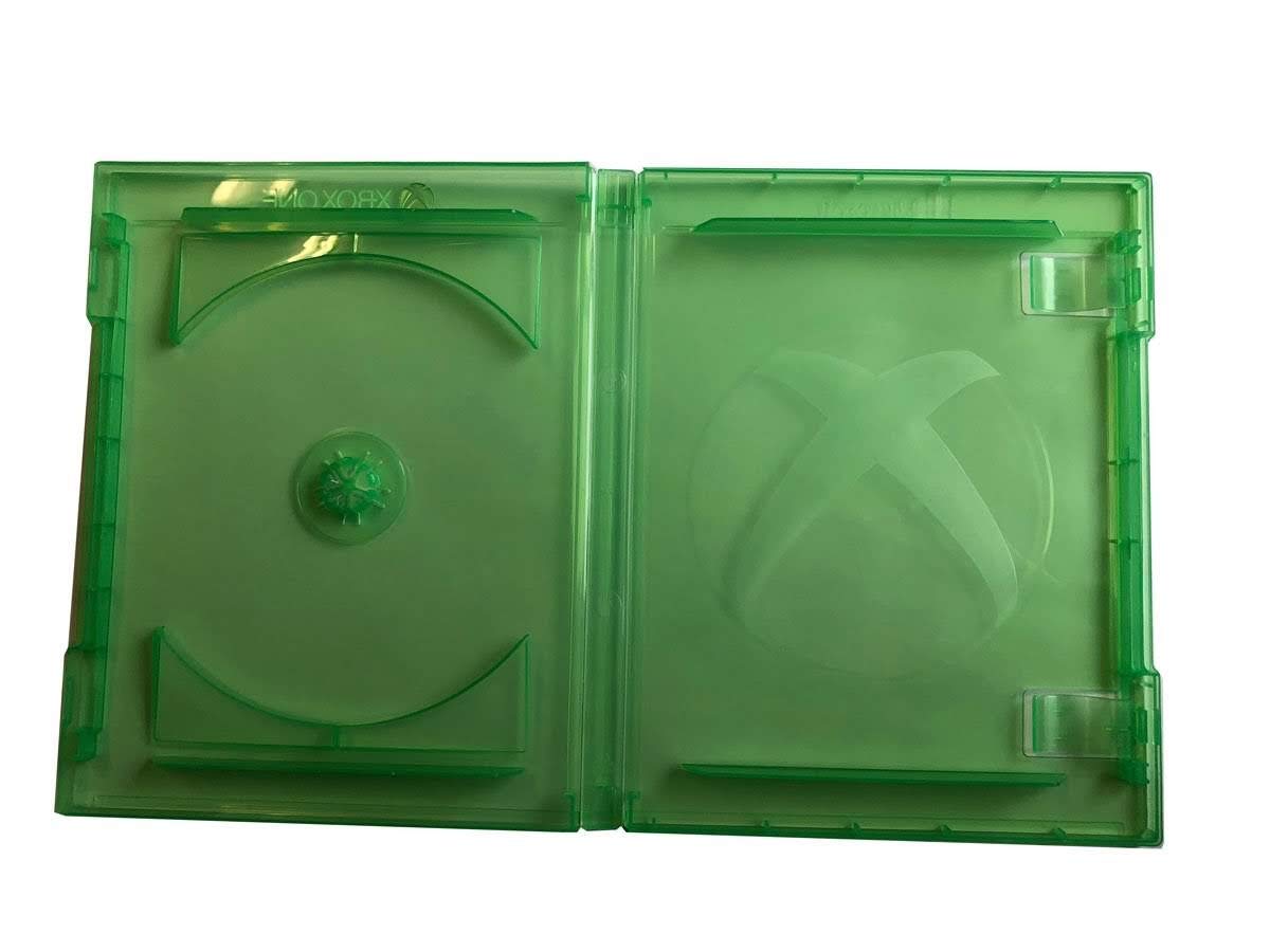 New Premium MegaDisc 1 Empty Green Transparent Game DVD Blu-Ray case Replacement Box Holder