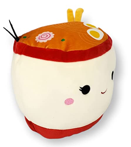 SQUISHMALLOWS KellyToy 8 inch (20cm) Foodie Squad - Raisy The Ramen Noodle