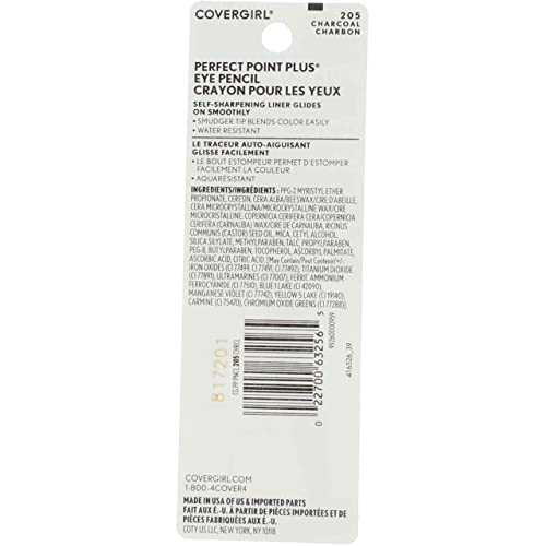 COVERGIRL Eyeliner Charcoal Self Sharpening Pencil (Pack of 3)