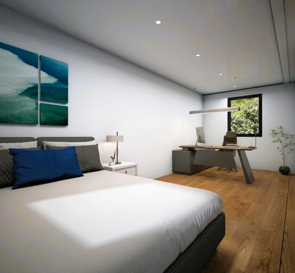 Prefab Expandable Container Home for Residential & Commercial Purposes, 1 Bedroom,Kitchen,Toilet and with Extra Space 92 m²