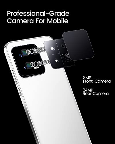 Echoamo M13 Pro 5G Unlocked Cell Phone - 6.8" FHD+Display 5G/4G Android Smartphone,Dual SIM,64MP+13MP+8MP Triple Camera, 5800mAh Battery - 4GB+128GB