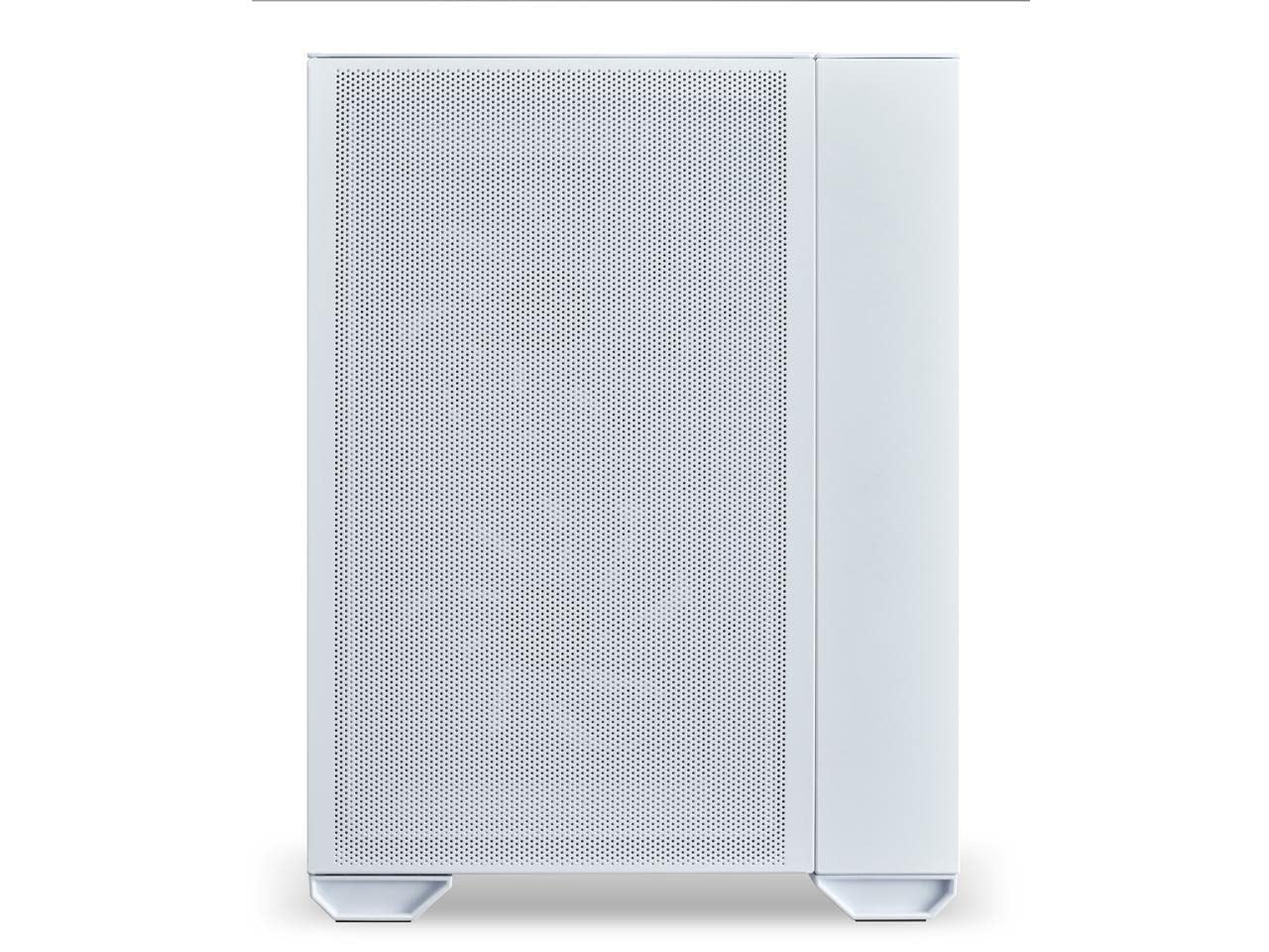 Lian-Li O11 AIR MINI Tempered Glass E-ATX Tower Computer Case, White