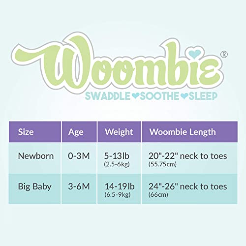 Woombie Super Stretch True Air Summer Baby Swaddling Blanket β Soothing, Vented Cotton Swaddle β Wearable Baby Blanket, Cool Gray, 5-13LBS