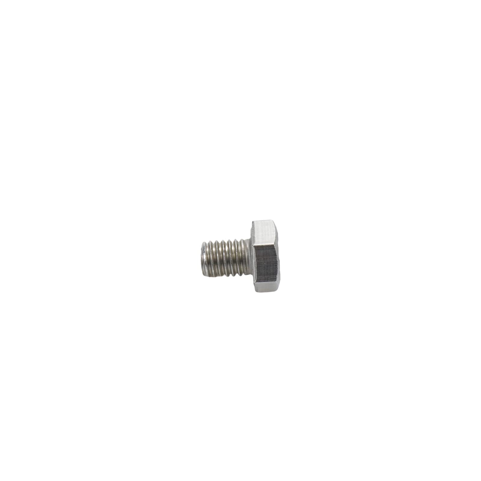 Dahszhi M8x10 Hex Bolts Stainless Steel Hex Head Screw Bolts,Screw Pitch 1.25mm Fully Threaded Hex Tap Bolts 20Pcs