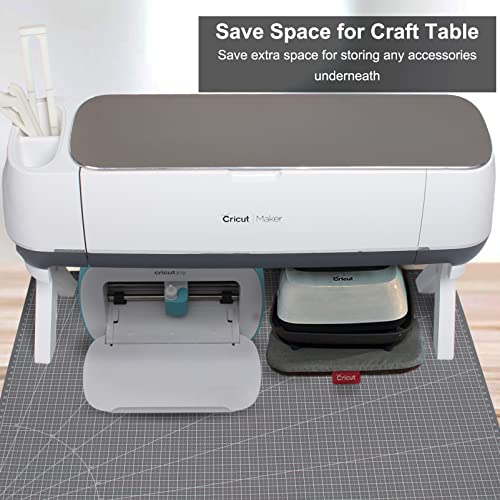 ππ’π£ππ¦π Stand Legs Compatible with Cricut Maker 3 and Maker, Cricut Maker Accessories and Supplies for Save Space, Cricut Stand for Organize and Storage (Maker Series Machine Only)