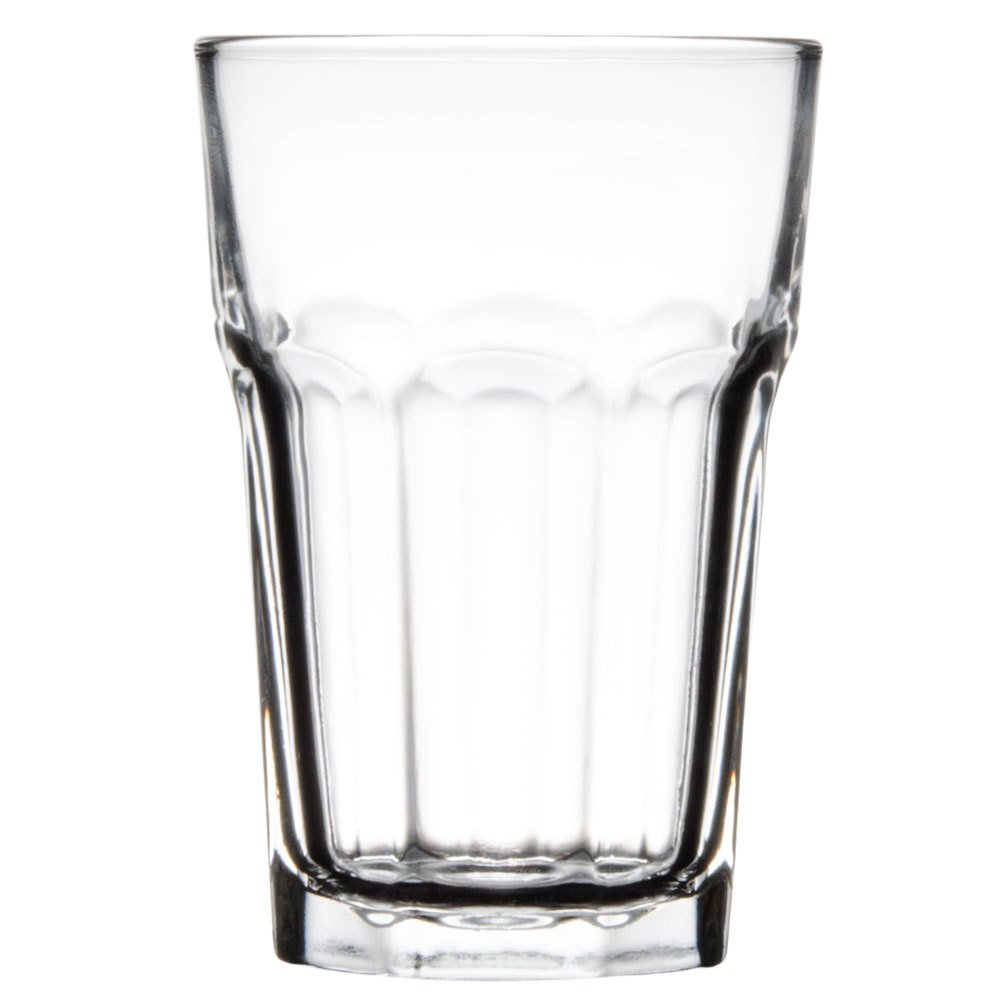 Libbey 15244 Gibraltar DuraTuff 14 oz Beverage Glass, SET OF 6 w/Signature Party Picks