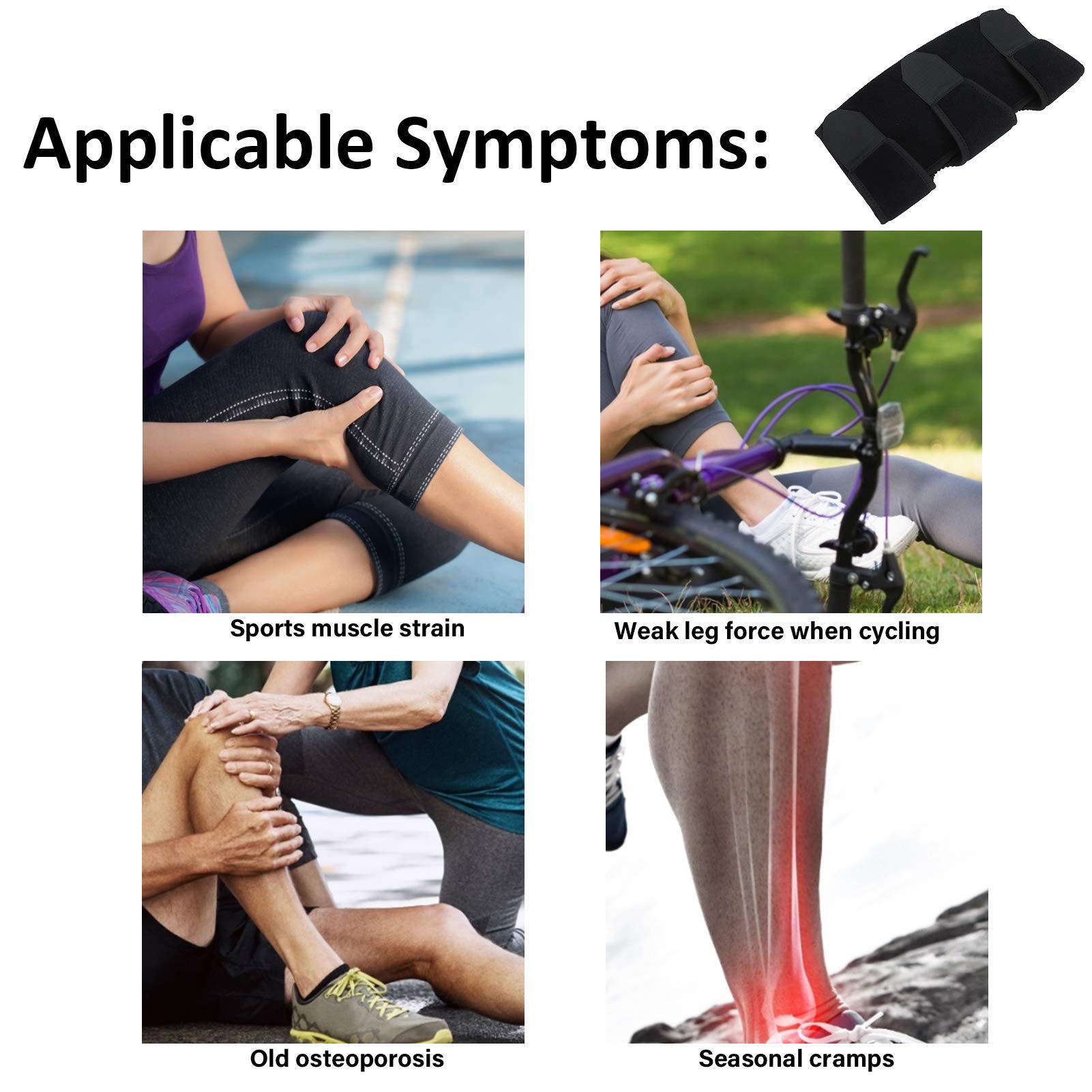 Calf Support Brace Calf Compression Calf Sleeve Lower Leg Wrap Splint for Sports Support Muscle Pain Relief