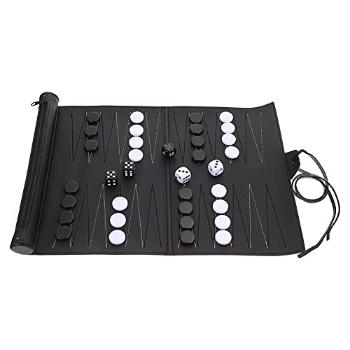 STOBOK Travel Accessories Travel Accessories Travel Accessories Backgammon Chess Board Travel Backgammon Get The Games Out Backgammon Roll Up Backgammon Chessboard Roll Up Chessboard Travel Set