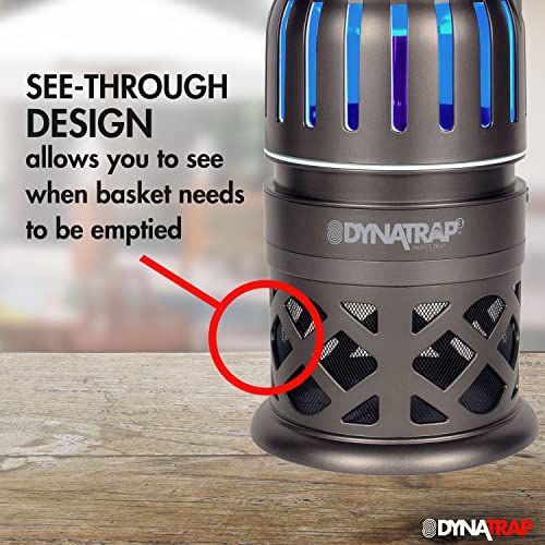 DynaTrap DT1050-TUNSR Mosquito & flying Insect Trap β Kills Mosquitoes, Flies, Wasps, Gnats, & Other Flying Insects β Protects up to 1/2 Acre