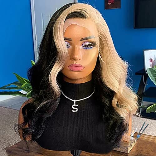 European Human Hair Straight Ginger Color Blonde Wigs Style#2 24 Inches