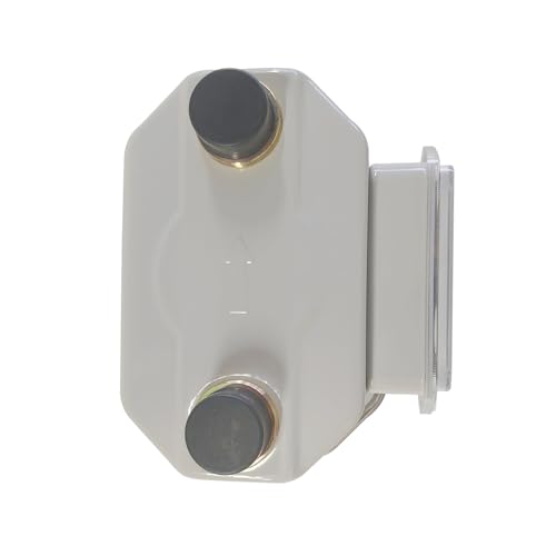 CIXIFM Mechanical Gas Meter Natural Gas Meter Household Steel Shell Nominal Flow Rate 4m ³/h Flow Rate of 0.04m ³/h~6m ³/h 4pcs M30 * 2