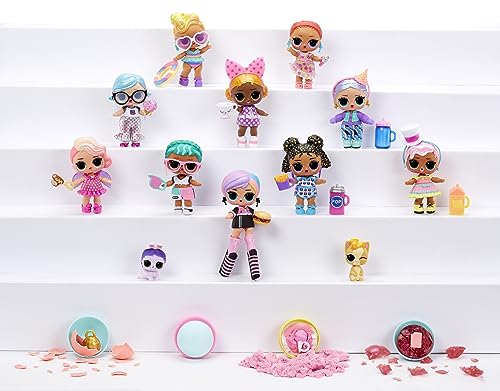 LOL Surprise Mega Ball Magic - 12 Collectible Dolls, 60+ Surprises, 170 Value, 4 Unboxing Experiences, Squish Sand, Bubbles, Gel Crush, Shell Smash, Mix/Match Fashions Limited Edition Gift, Girls 3+