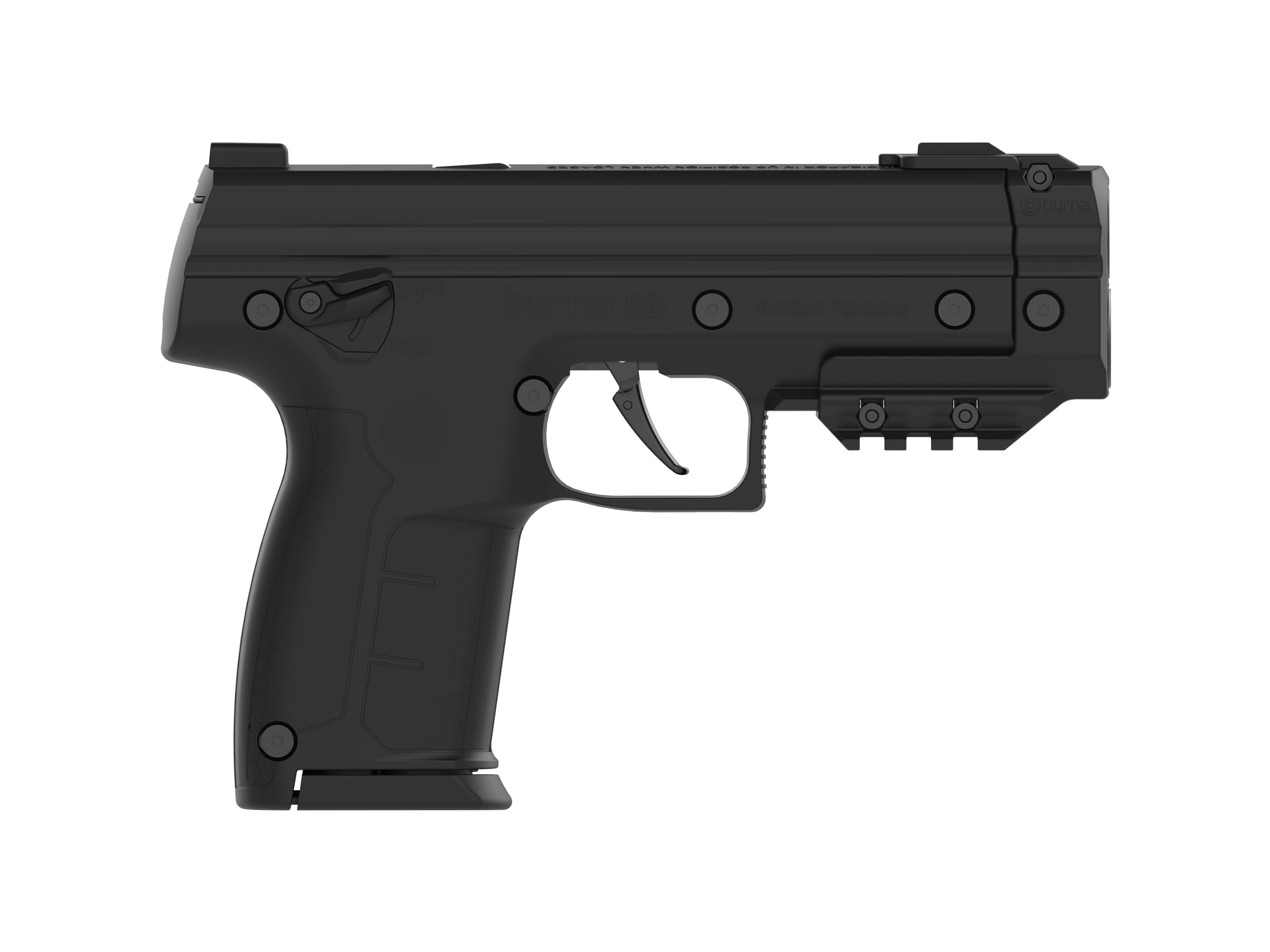 Byrna SDXL Self Defense Pepper Ultimate Bundle - Spray, Non Lethal, Less Lethal Launcher, 12g CO2 Powered Home Defense, Personal Defense | Proudly Assembled in The USA (Black)