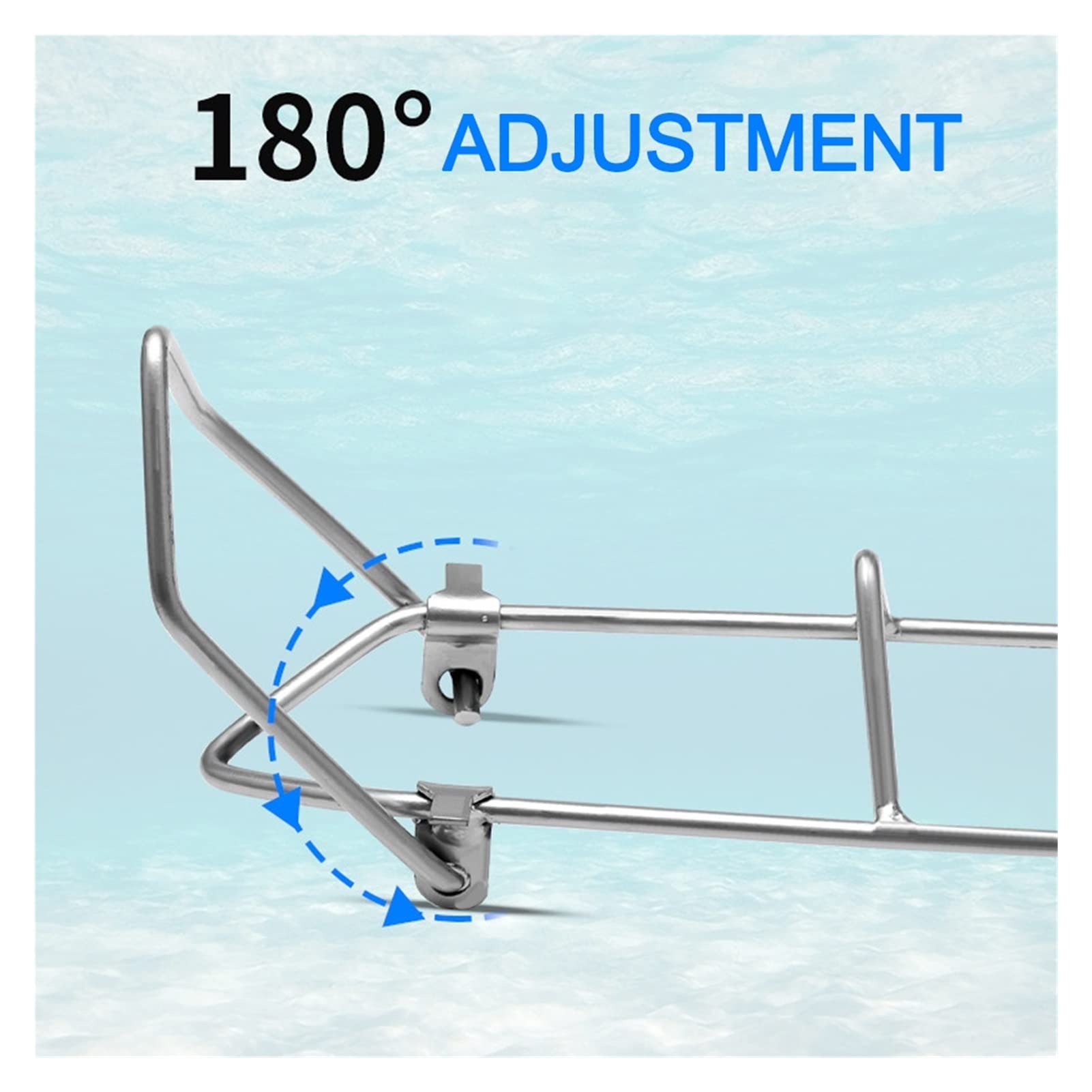 Bmwjrzd LIUYI Fishing Bracket Dual-Purpose Fishing Rod Adjustable Fish Practical Pole Holder Bracket Fishing Gear Rack Tool Accessory Support (Color : Golden)