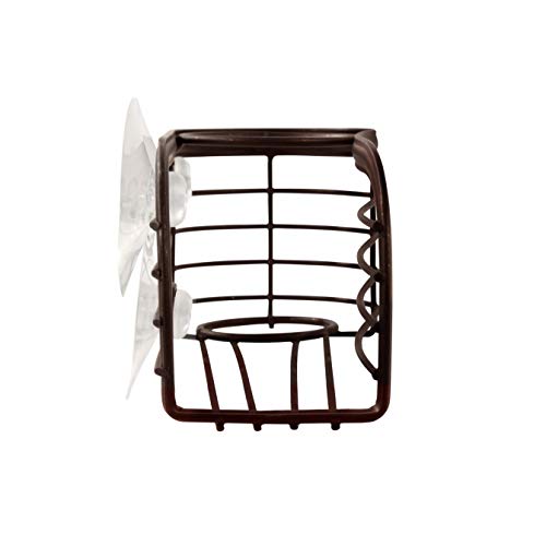 Spectrum Diversified Ashley Sponge & Brush Holder, Bronze