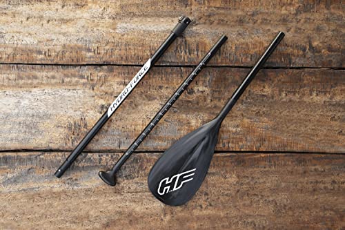 Bestway Hydro-Force Panorama Inflatable Stand-Up Paddleboard Set with See-Through Window (11β2β x 35β x 6β) | Includes Paddle, Hand Pump, Backpack, Leash, Fin, Repair Patch Kit