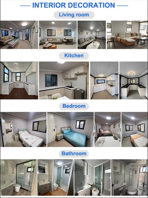 Expandable Container Prefab Tiny Homes, Houses to Live in. Mini Houses to Live in for Adults. Tiny Homes for Sale, Oct 2024. 36.54㎡ Folding House.