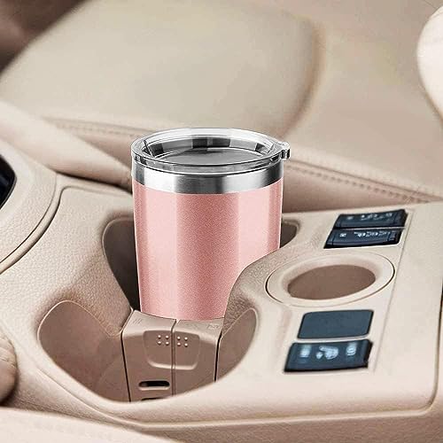 Deitybless 30oz Stainless Steel Travel Mug with Lid, Double Wall Vacuum Insulated Bulk Tumbler with Straws, Powder Coated Coffee Cup Suitable for Vehicle Cup Holders
