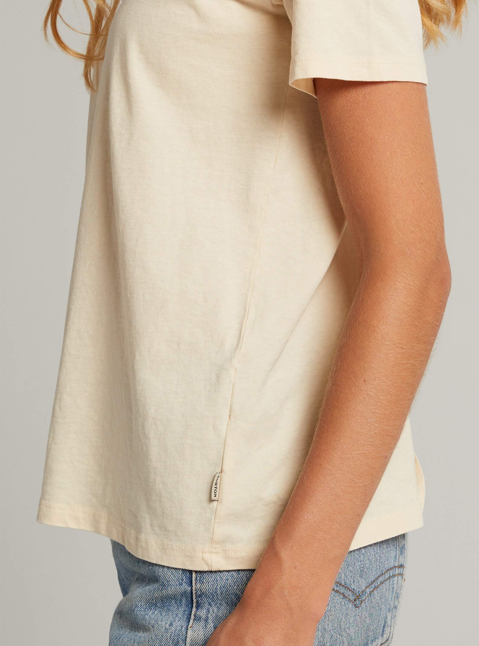 Burton Womens Classic Short Sleeve, Creme Brulee, XX-Large