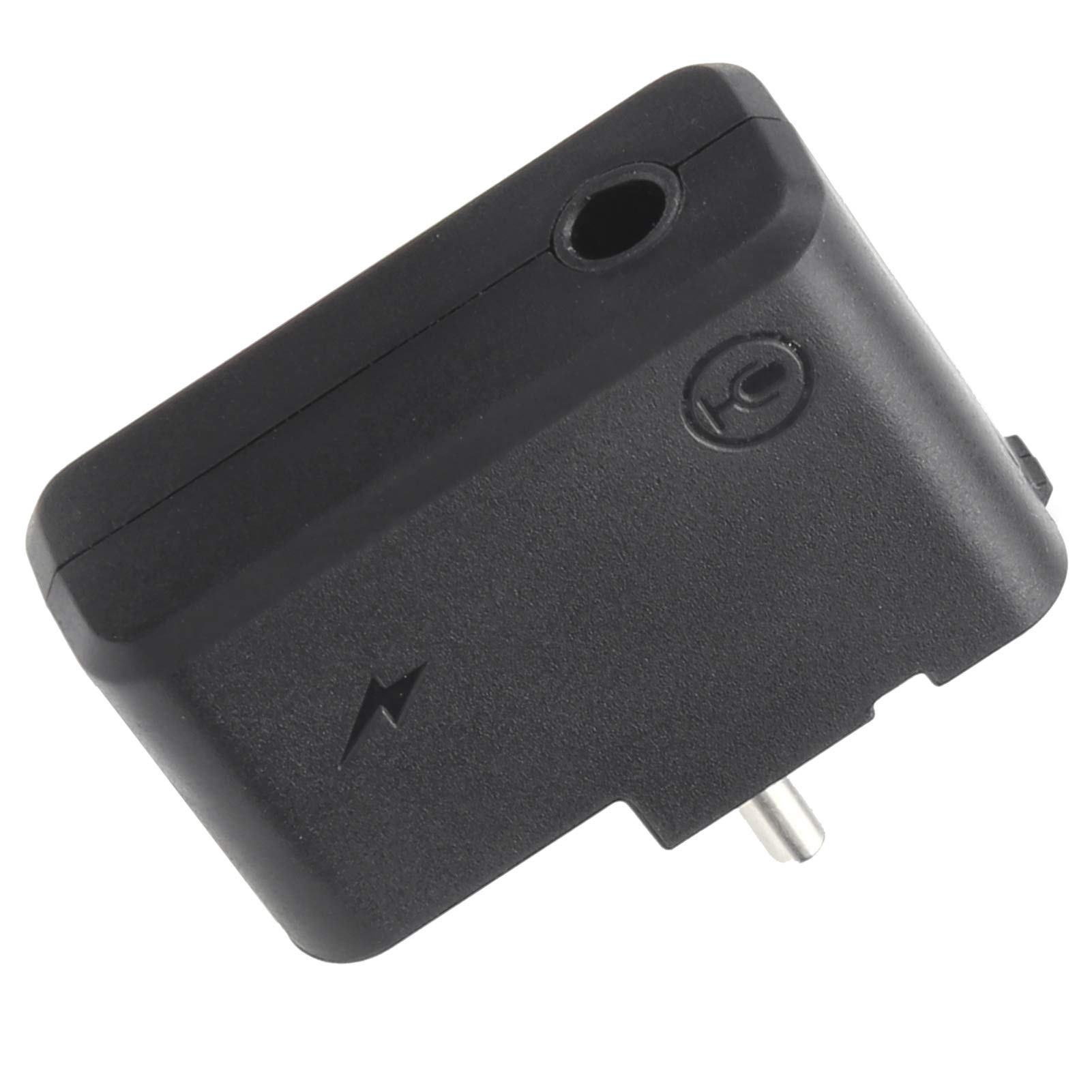 Camera Microphone Adapter, Action Camera Mic Adapter Easy to Carry 3.5MM with Internal Buckle Design for Improve Video Sound Quality for ONE X2