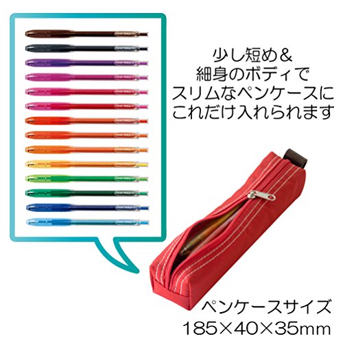 SAKURA Ball Sign Knock Gel Ink Pen, 5 Metallic Color Assorted (GBR156-5A)
