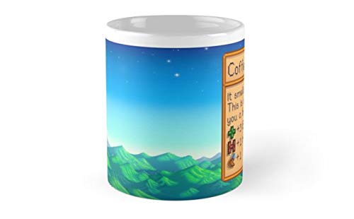 Stardew valley Standard Coffee/ Tea Mug - 11 oz Premium Quality printed coffee mug - Unique Gifting ideas for Friend/coworker/loved ones(One Size)