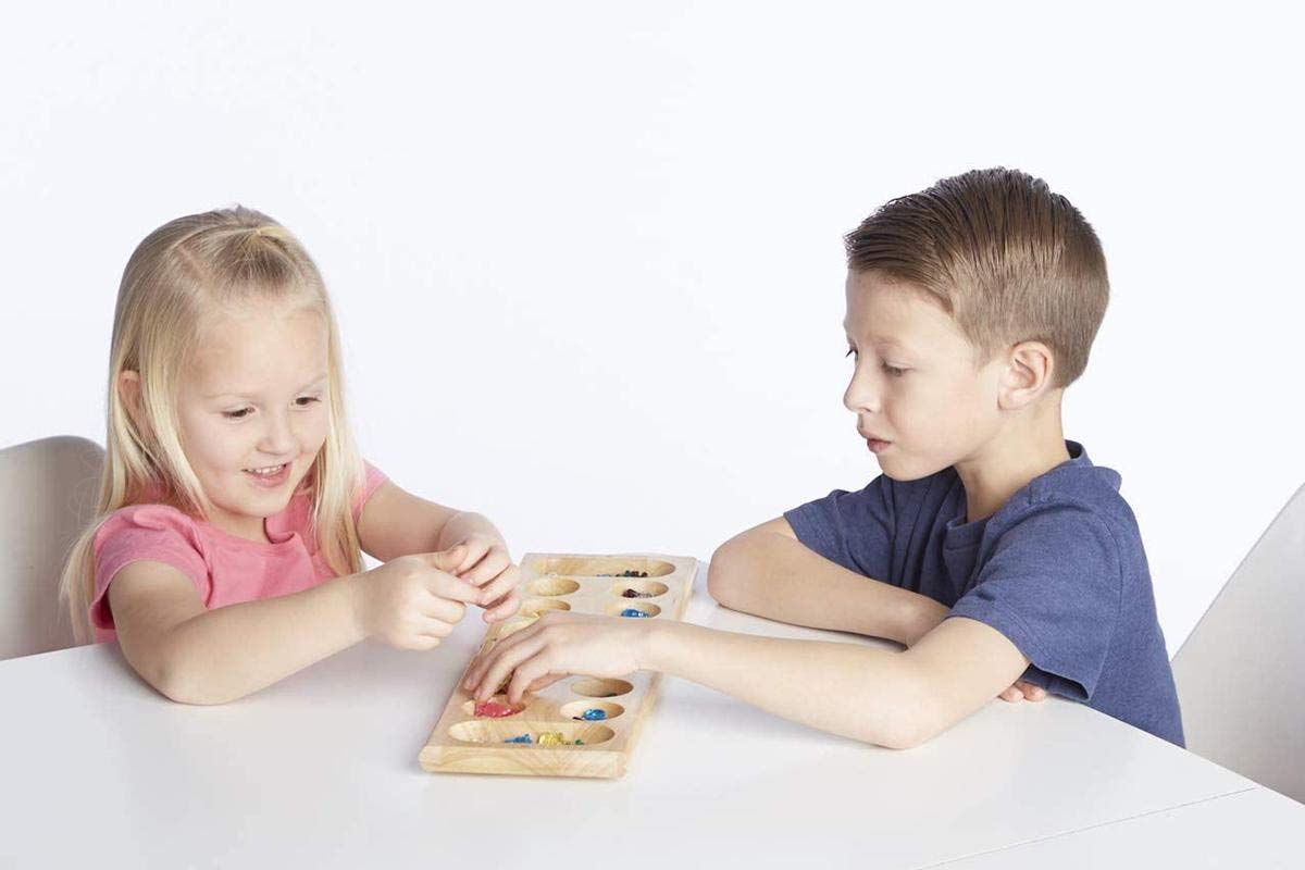 Mancala For Kids - Simple Strategy Game That Appeals to Kids by Pressman Multi Color, 5"