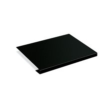 Wholesale CASE of 5 - HON Square Edge Corner Sleeve-Corner Sleeve, Square Edge, 22-1/2"x18", Black