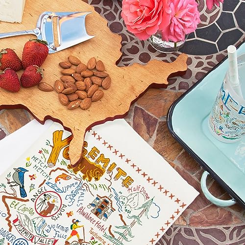 Catstudio Nevada Dish Towel - U.S. State Souvenir Kitchen and Hand Towel with Original Artwork - Perfect Tea Towel for Nevada Lovers, Travel Souvenir