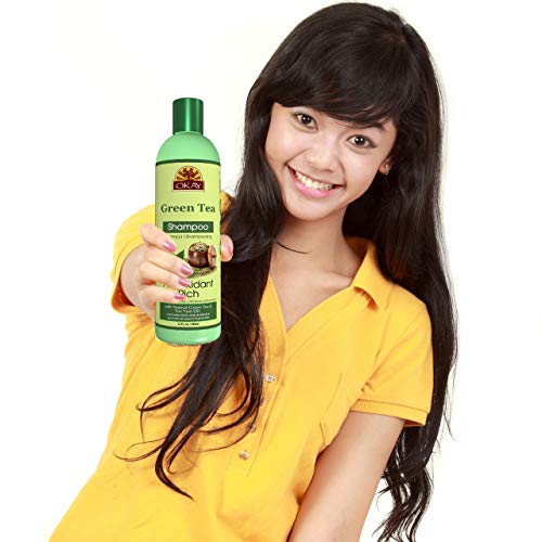 OKAY GREEN TEA NOURISHING ANTIOXIDANT RICH SHAMPOO 12oz / 355ml