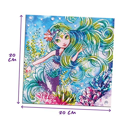Nebulous Stars Dazzle by Number Diamond Art Painting Kit - Diamond by Number - Craft for Kids and Teens (Water)