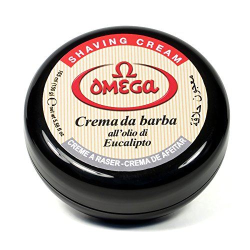 Omega 46001 Shaving Soap in Bowl- 2 Pack