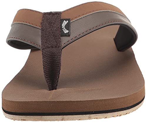 Billabong Men's Classic Supreme Cushion FLIP Flop Sandal, Camel, 9