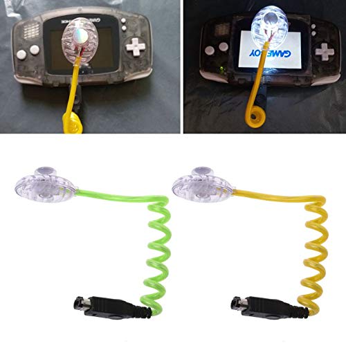 New Flexible Worm Light Illumination LED Lamps for Gameboy Advance GBA Console