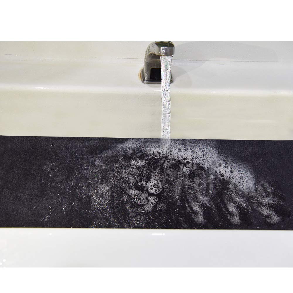 CONVELIFE Under The Sink Mat,Kitchen Tray Drip,Cabinet,Absorbent Felt Layer Material,Backing Waterproof(36inches x 30inches) Charcoal