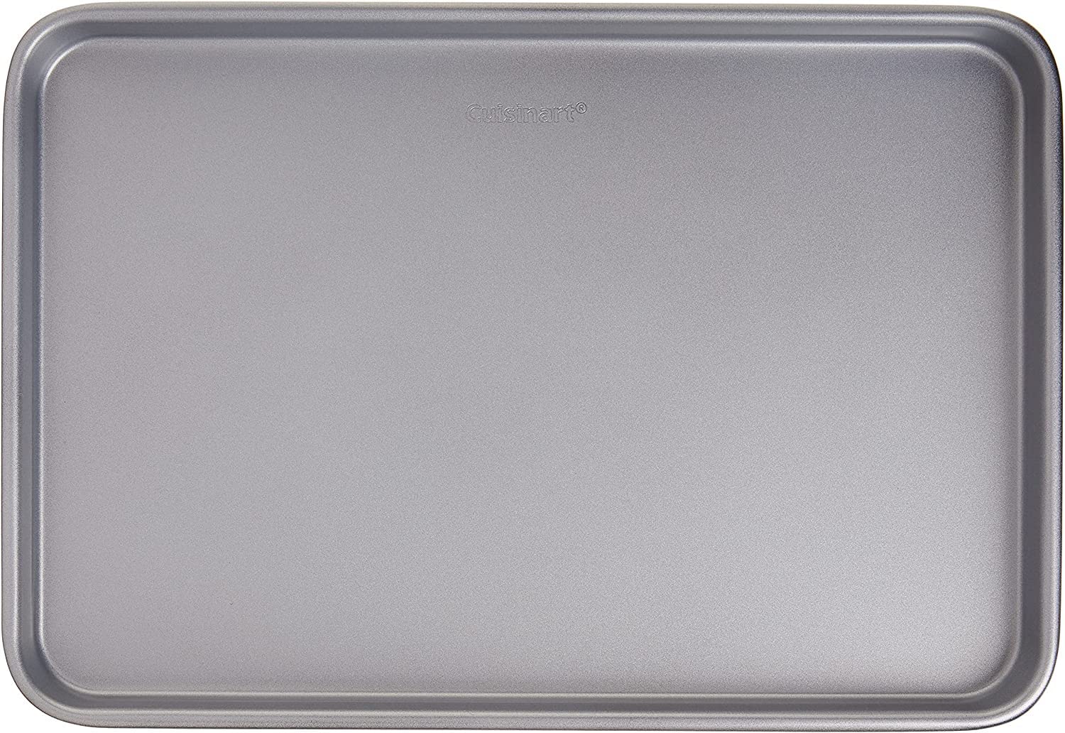 Cuisinart 9-Inch Chef's Classic Nonstick Bakeware Square Cake Pan, Silver & AMB-15BS 15-Inch Chef's Classic Nonstick Bakeware Baking Sheet, Silver