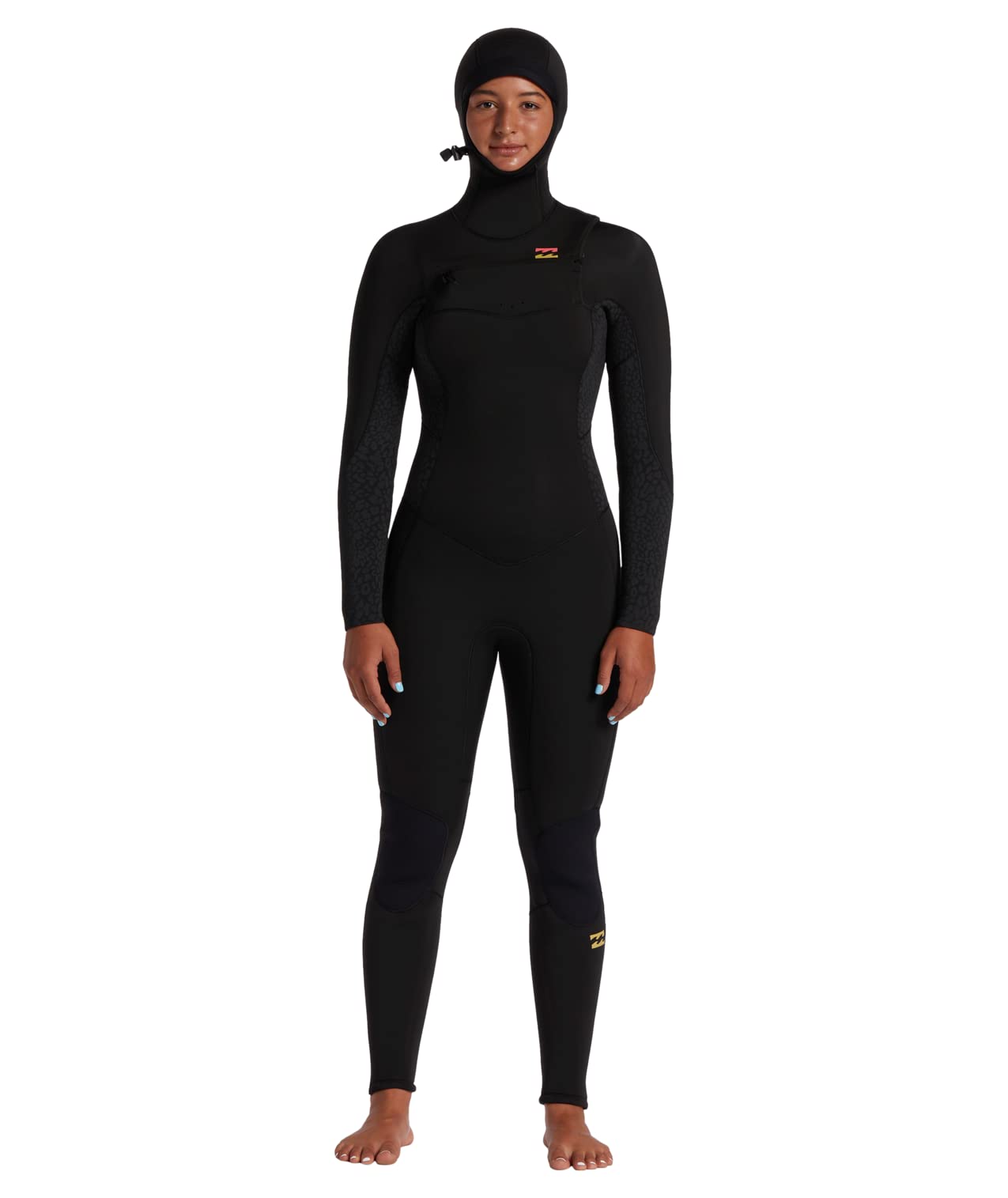 Billabong Womens 5/4 Synergy Hooded Chest Zip Fullsuit - River | 10