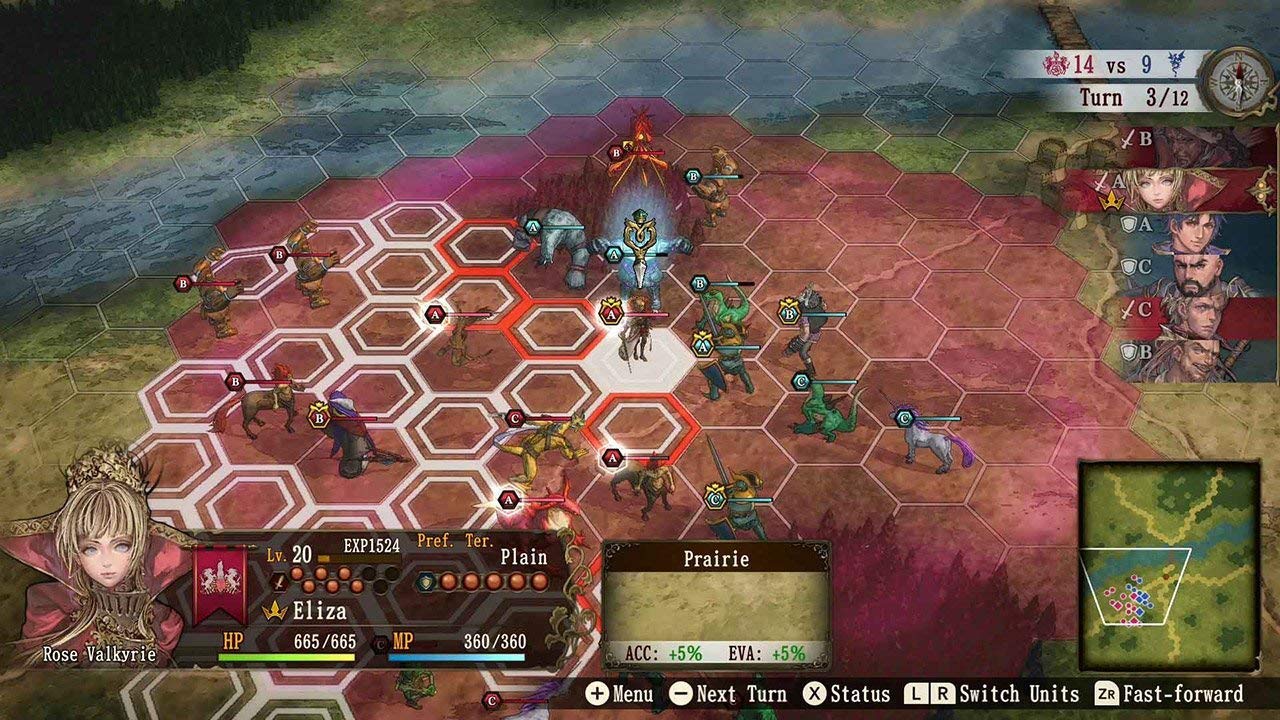Brigandine: The Legend of Runersia (English) - Nintendo Switch (Non-US Version)