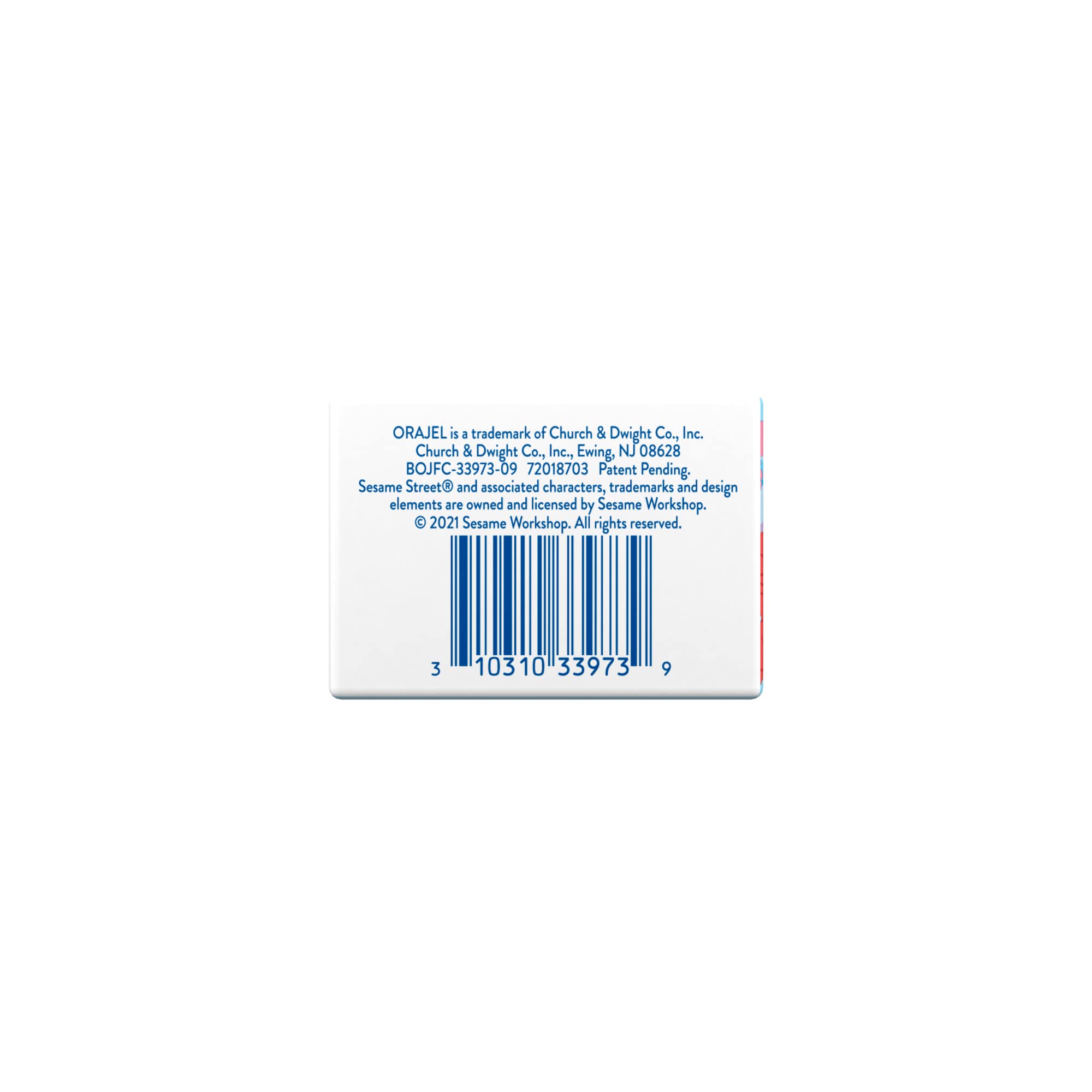 Orajel Kids Elmo Training Toothpaste Fluoride-Free; #1 Pediatrician Recommended Fluoride-Free Toothpaste*, 1.5oz Tube