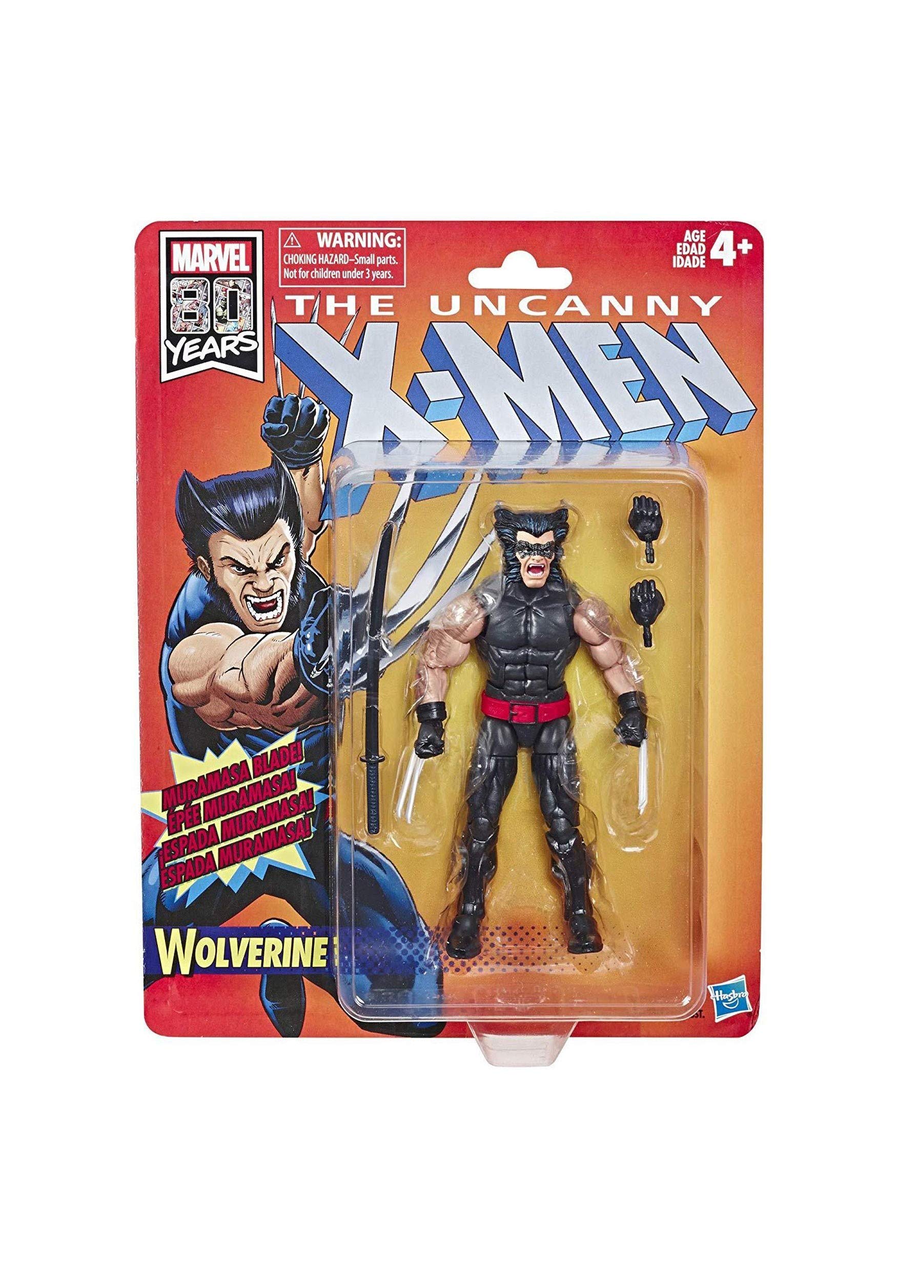 Marvel Retro 6"-Scale Fan Figure Collection Wolverine (X-Men) Action Figure Toy β Super Hero Collectible Series