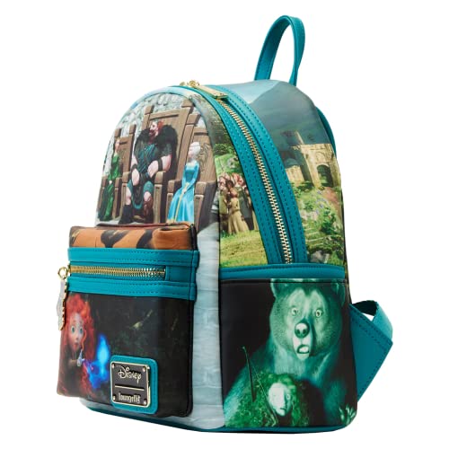 Loungefly Brave Merida Princess Scenes Double Strap Shoulder Bag