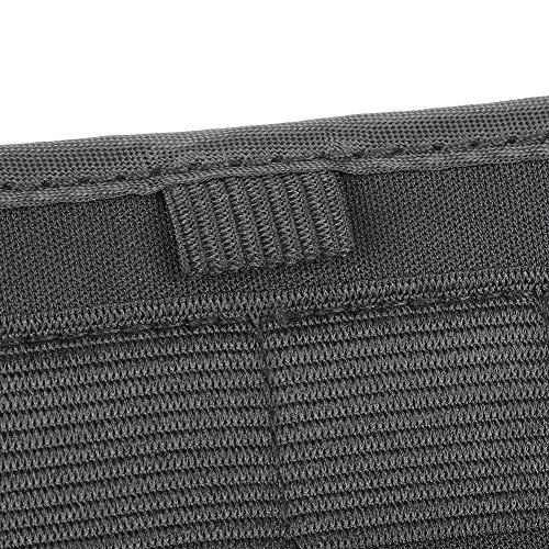 Bright Storage Bag, Portable Storage Bag Layer Nylon Compartments Rubber Frame Scratch Flannelette with PU for Ndsill/Nintendo 3dsxl