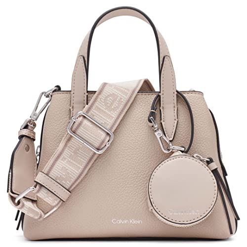 Calvin Klein Millie 2 in 1 Triple Compartment Mini Satchel Crossbody