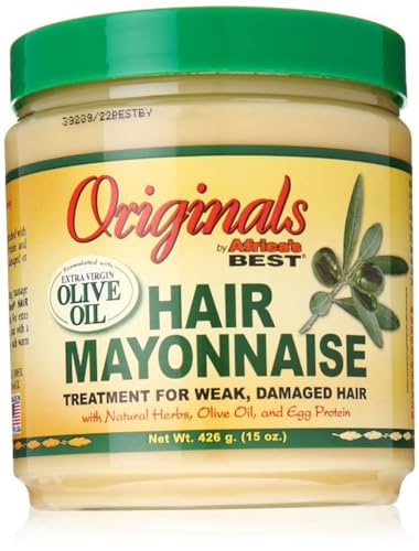 Organics Africa's Best Organic Hair Mayonnaise, 18 Ounce (Pack of 2)